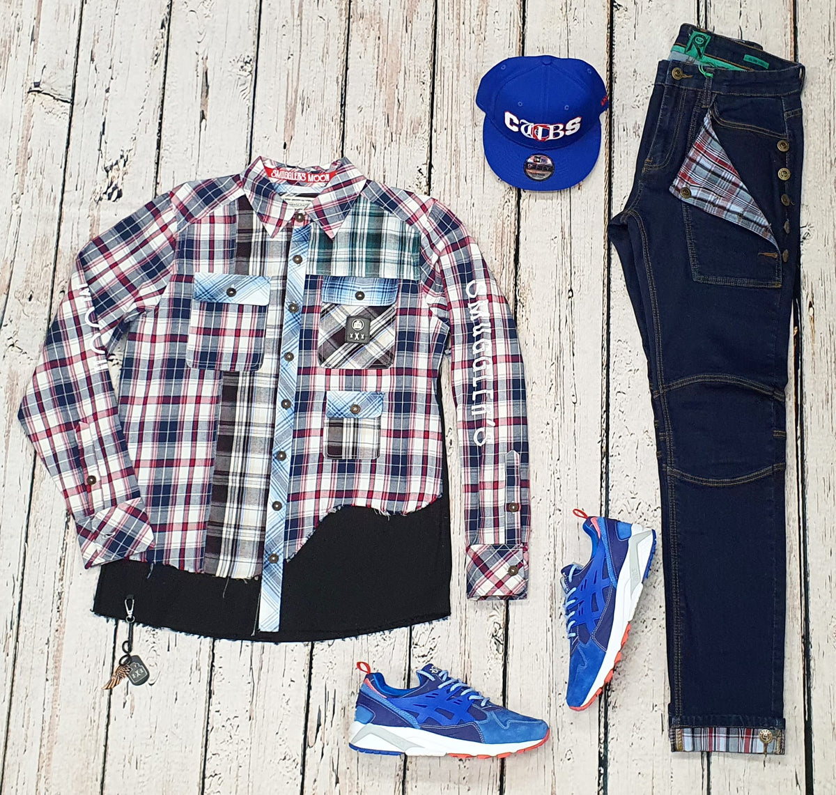 Ubuntu Revolution 1434 Flannel Jeans, Raw Blue – Jeanius Closet